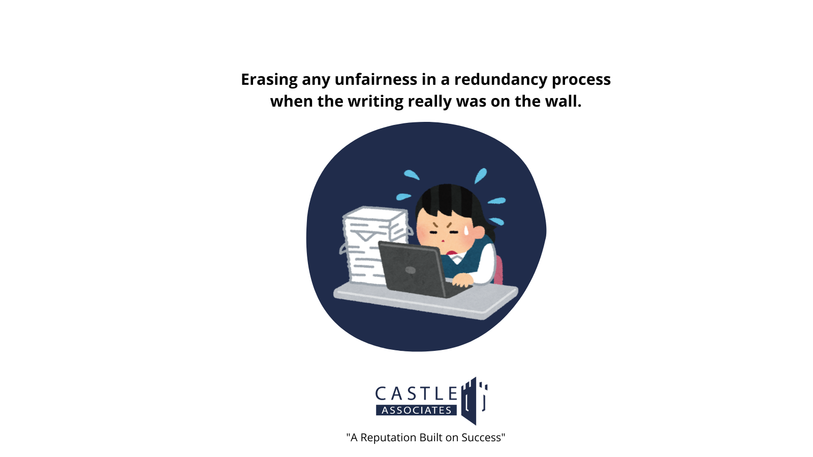 Erasing any unfairness in a redundancy process when the writing really ...